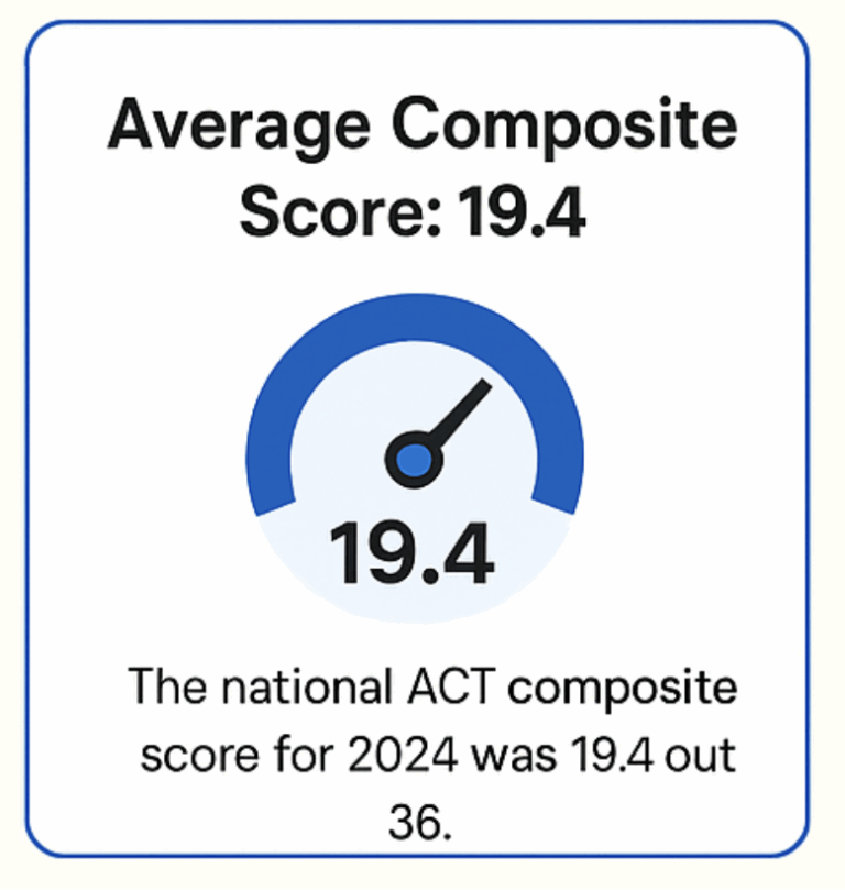 What is the Average ACT Score?