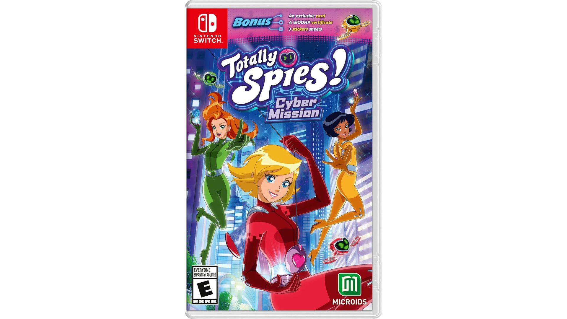 Transport yourself into the “Totally Spies” show with this video game