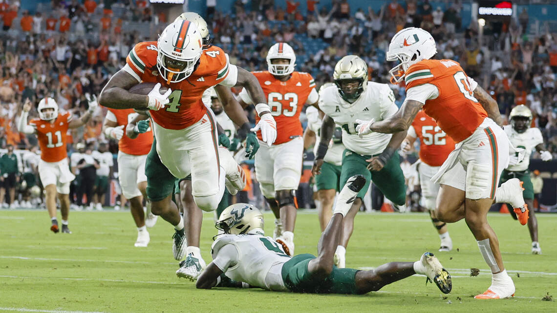Miami Hurricanes win vs USF a reminder UM is playoff contender | Miami ...