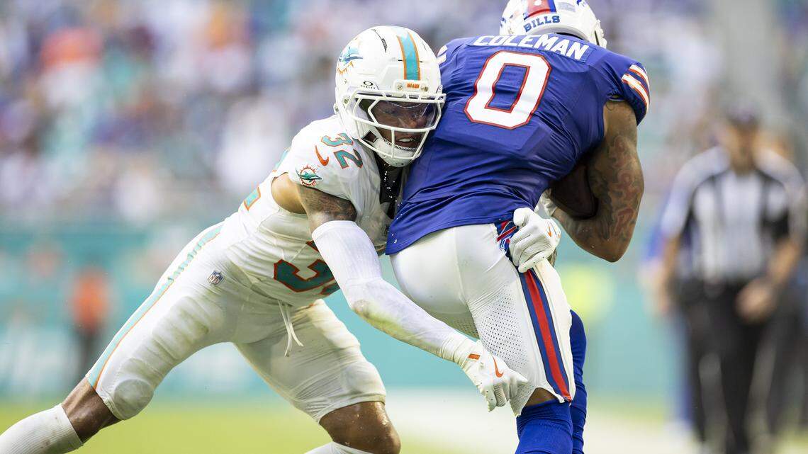 Miami Dolphins CB JuJu Brents out for season with foot injury | Miami ...