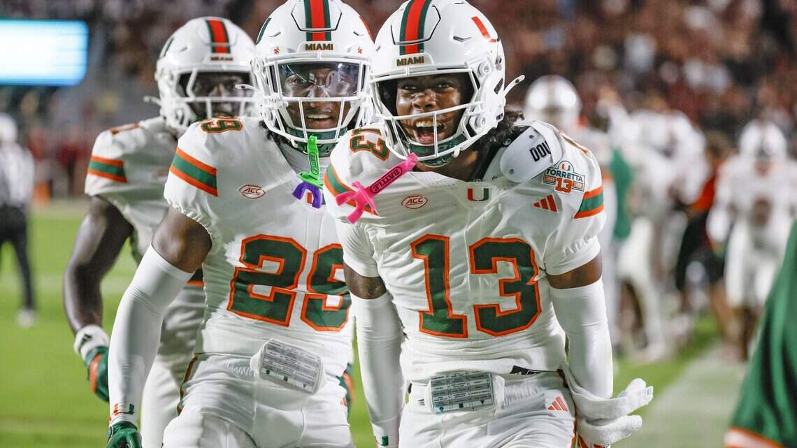 Where Miami Hurricanes rank in AP poll after second bye week | Miami Herald