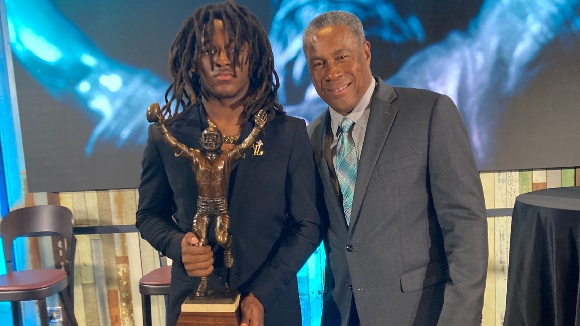 Heritage’s Malachi Toney, a Miami signee, wins Nat Moore Trophy | Miami ...