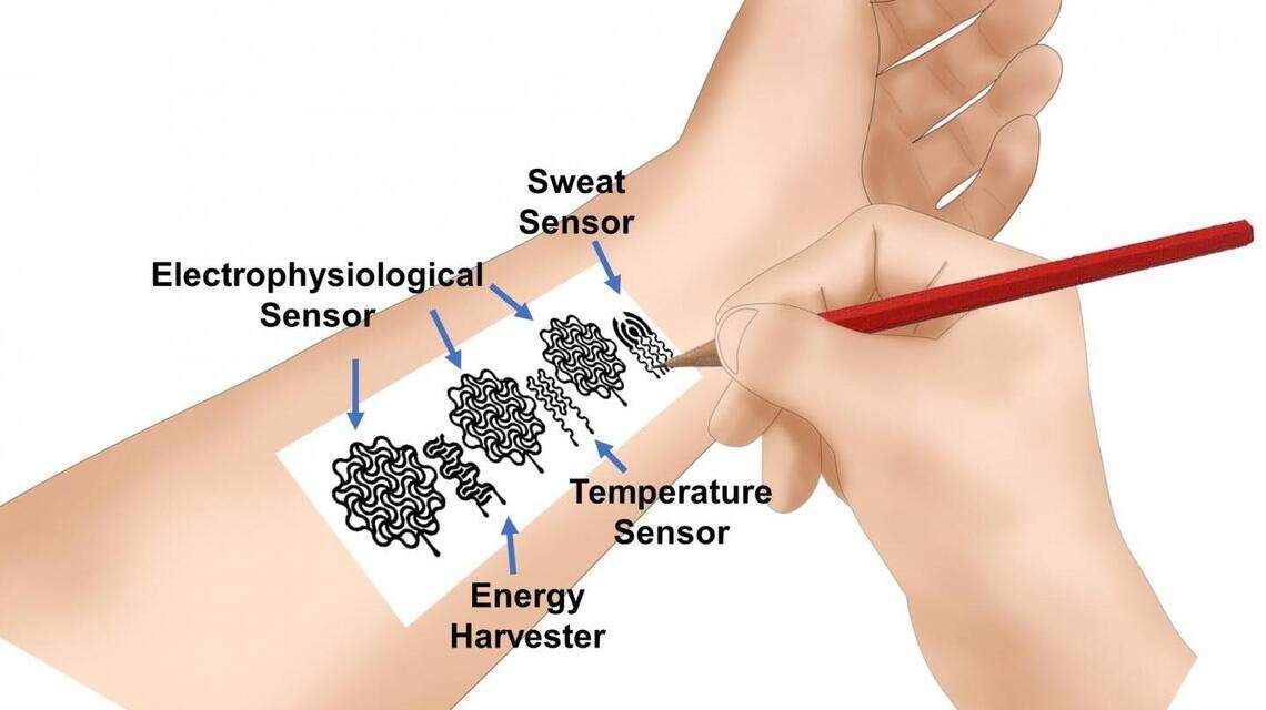 Electronic tattoo could monitor health with paper, pencil | Kansas City ...