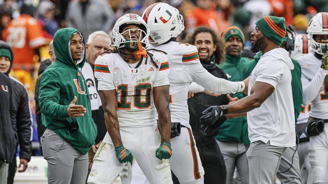 Malachi Toney sets Hurricanes freshman receiving yards record | Miami ...