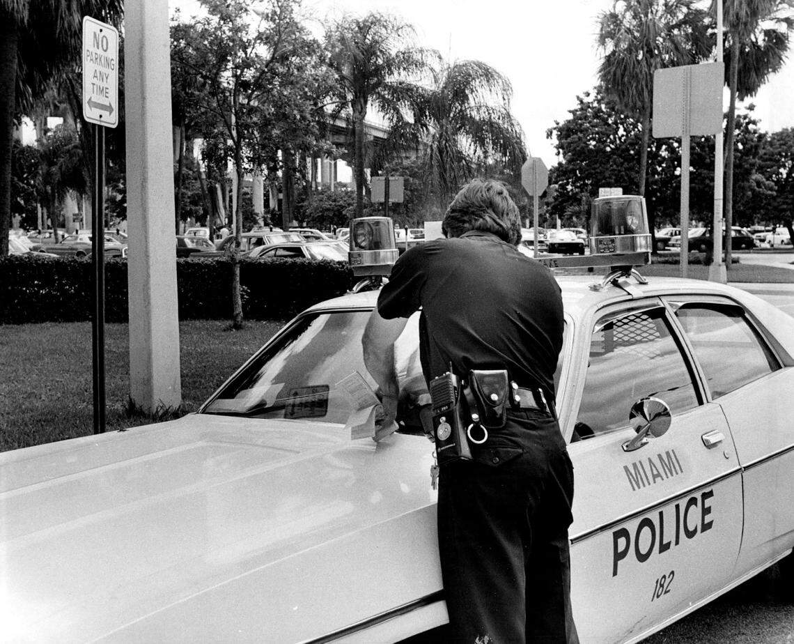 Police cars: What cop patrol looked like in Miami ’70s, ’80s | Miami Herald