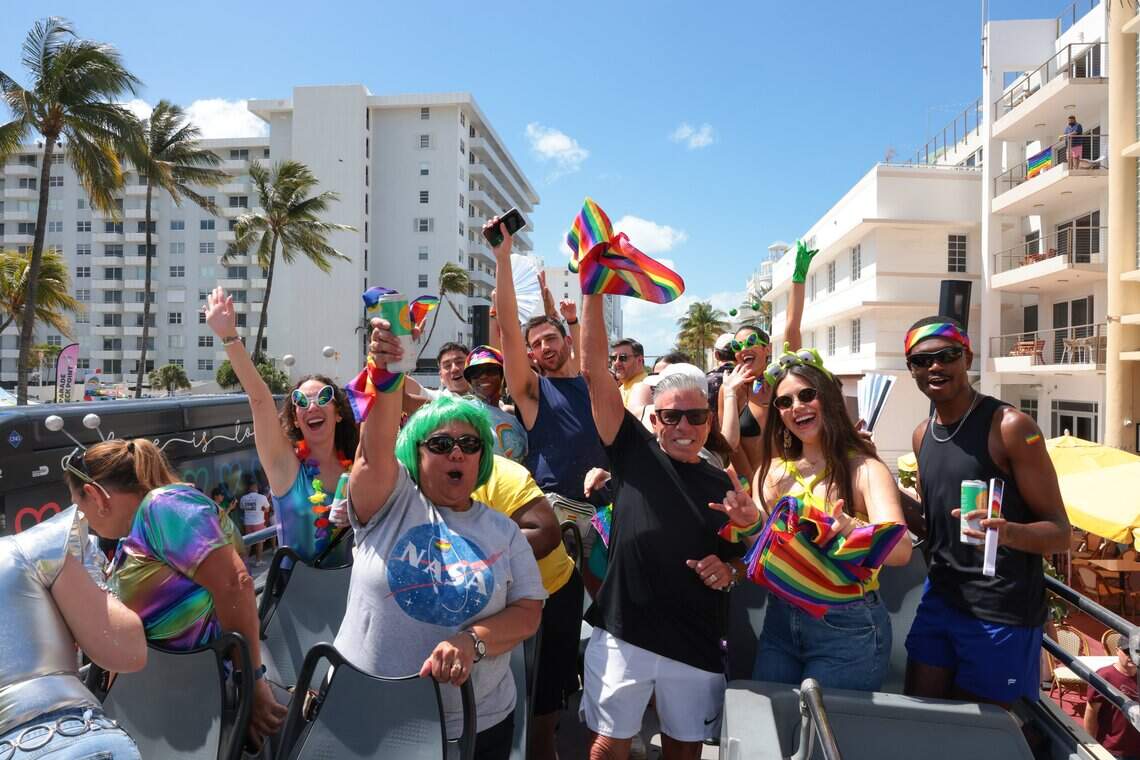 Miami Beach Pride Parade full of rainbow color | Miami Herald