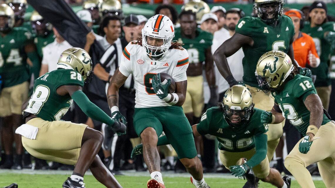 College football live updates: Miami Hurricanes vs USF Bulls | Miami Herald