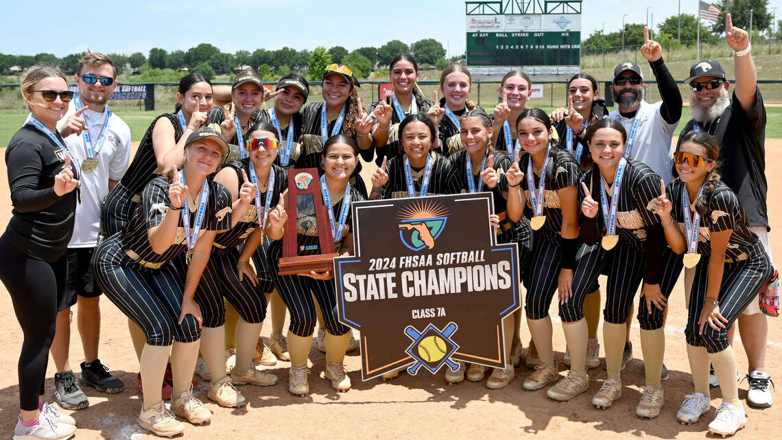 Western blanks Seminole to win second state softball championship ...
