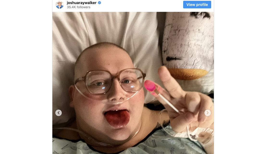 Country singer Joshua Ray Walker says lungs are cancer free | Miami Herald