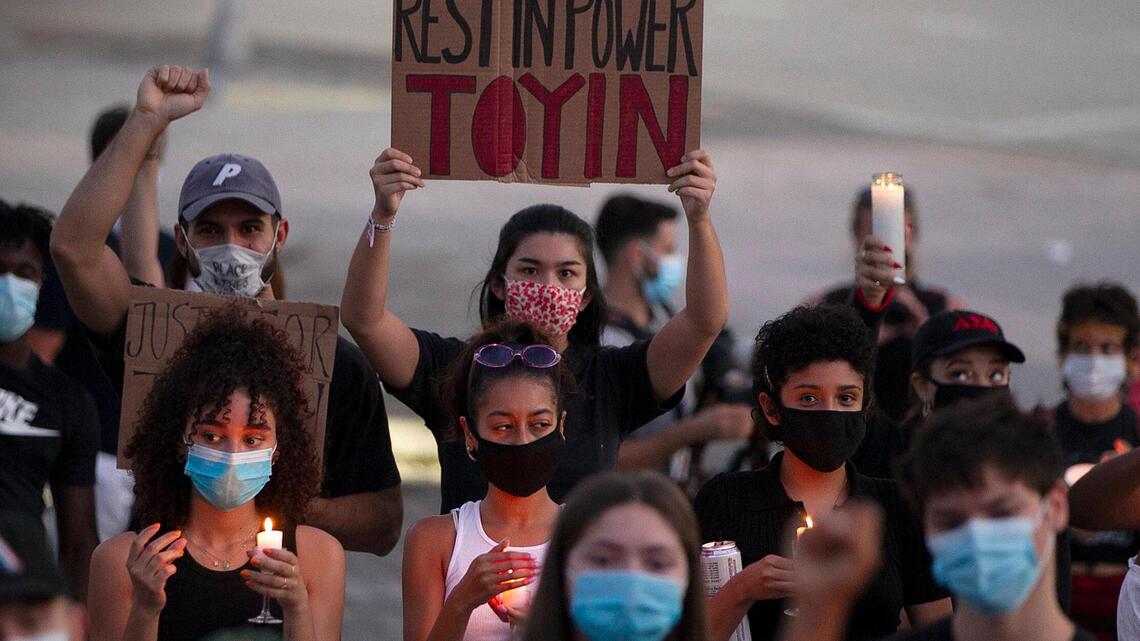 Miami vigil for Black Lives Matter activist Oluwatoyin Salau | Miami Herald