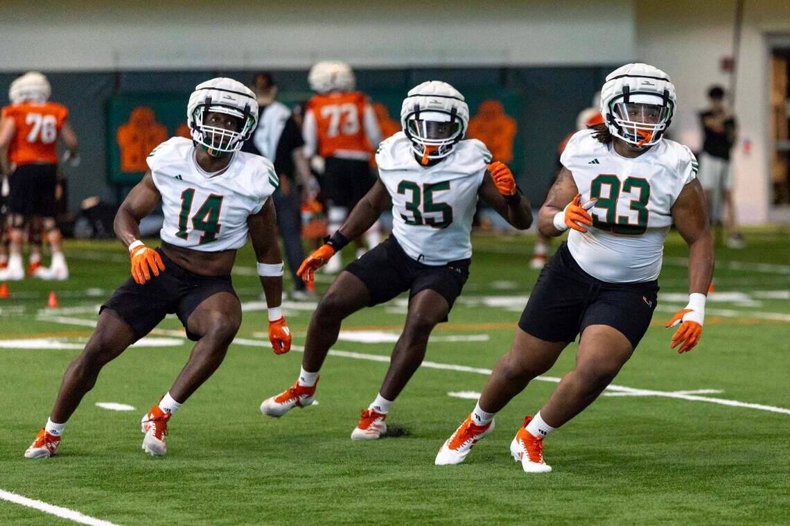 Miami Hurricanes position battle update, fall camp standouts | Miami Herald