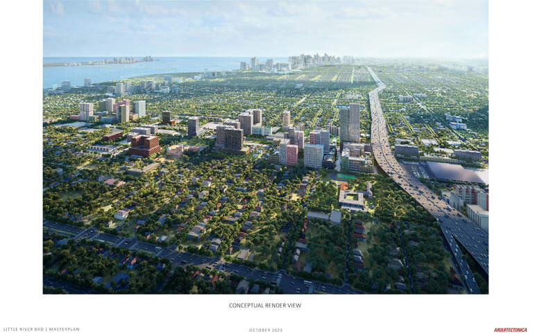 New Miami projects would stretch for nearly a mile on 65 acres | Miami ...
