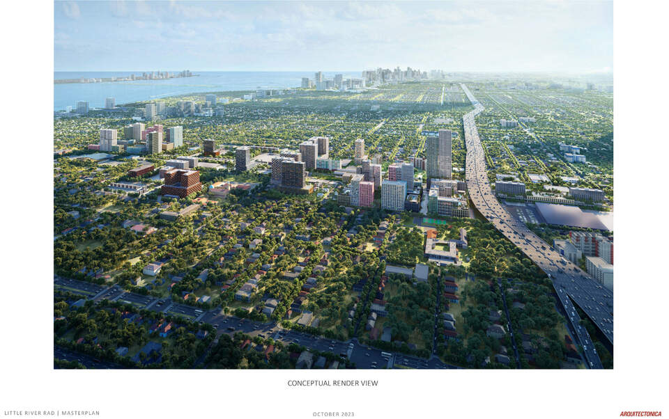 New Miami projects would stretch for nearly a mile on 65 acres | Miami ...