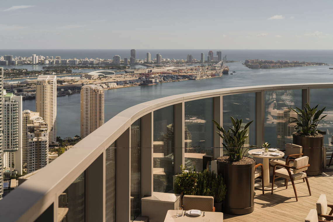Seia Italian restaurant opens atop Brickell skyscraper | Miami Herald