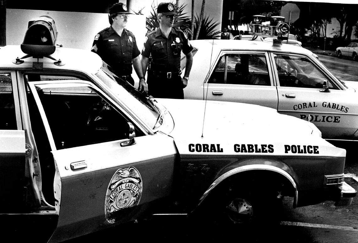 Police cars: What cop patrol looked like in Miami ’70s, ’80s | Miami Herald