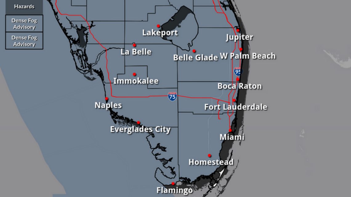 Dense fog advisory for South Florida on New Year’s Eve morning | Miami ...