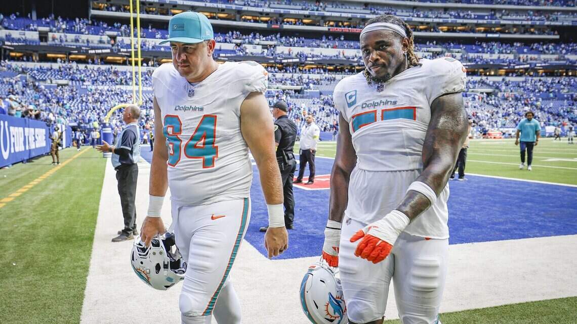 Kion Smith became one of the few Miami Dolphins players benched during ...