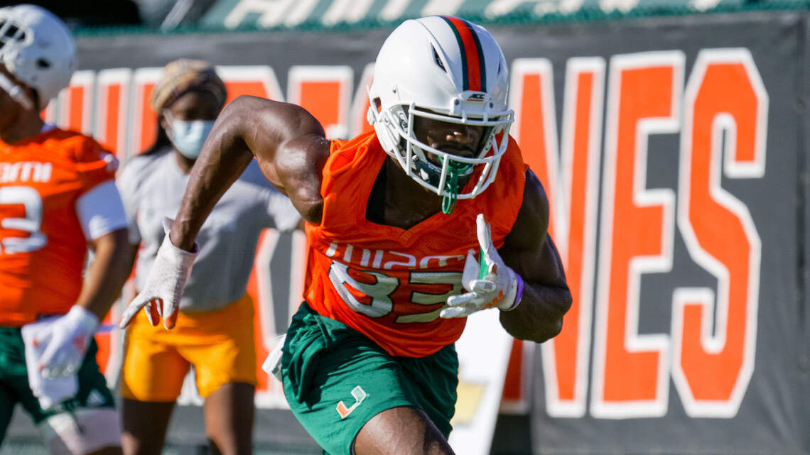 Miami receiver Michael Redding III wants to be ‘that dude’ | Miami Herald