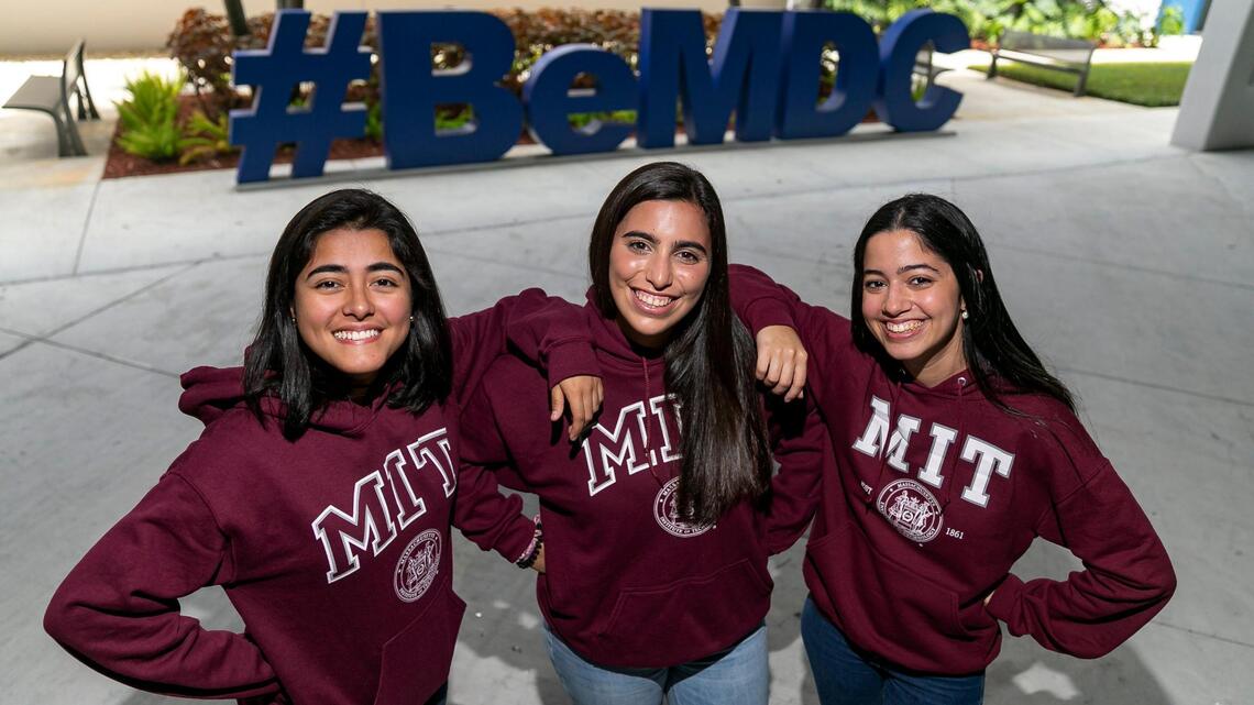 3 Miami Dade College grads heading to prestigious MIT | Miami Herald