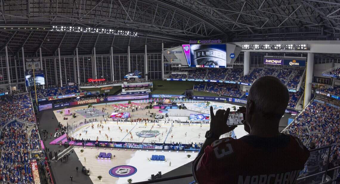 Florida Panthers lose to New York Rangers in Miami Winter Classic ...