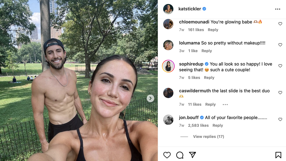 Kat Stickler, Jason Tartick have ended their relationship | Miami Herald