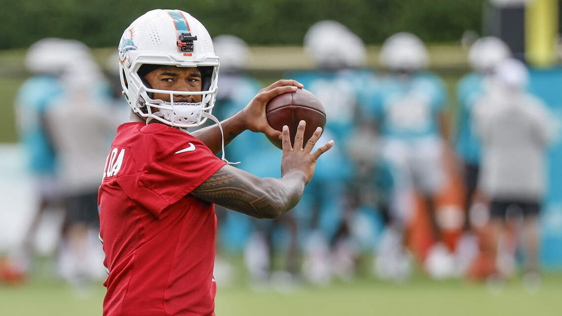 News, notes, observations from Dolphins’ first practice of training ...