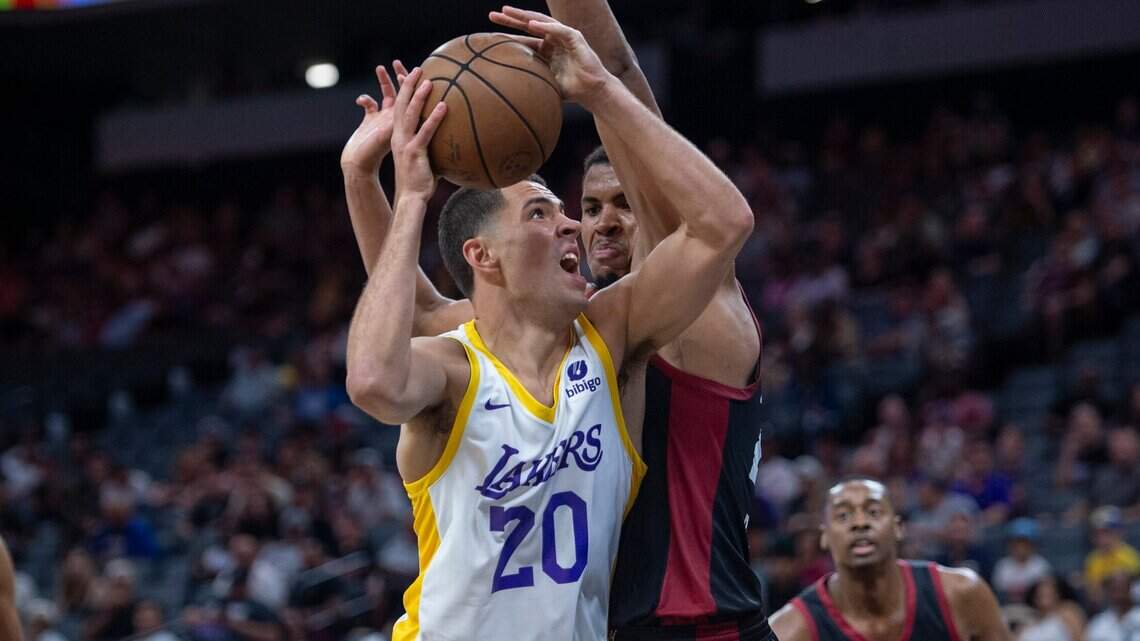 Heat to add former Lakers two-way contract player Cole Swider | Miami ...