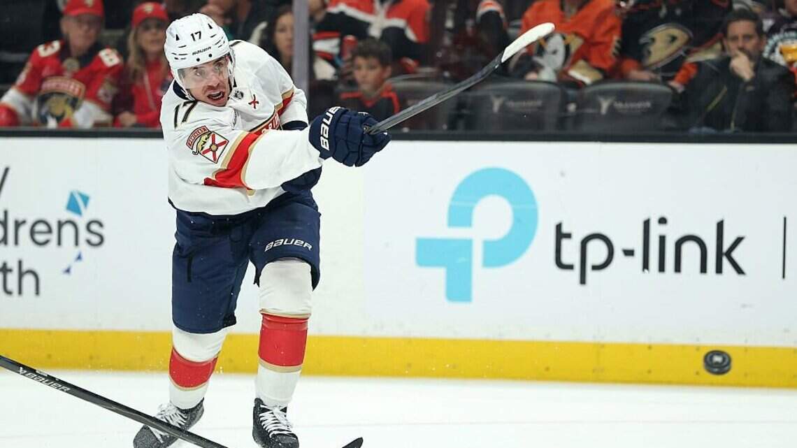 Panthers’ Evan Rodrigues improving after move to center | Miami Herald