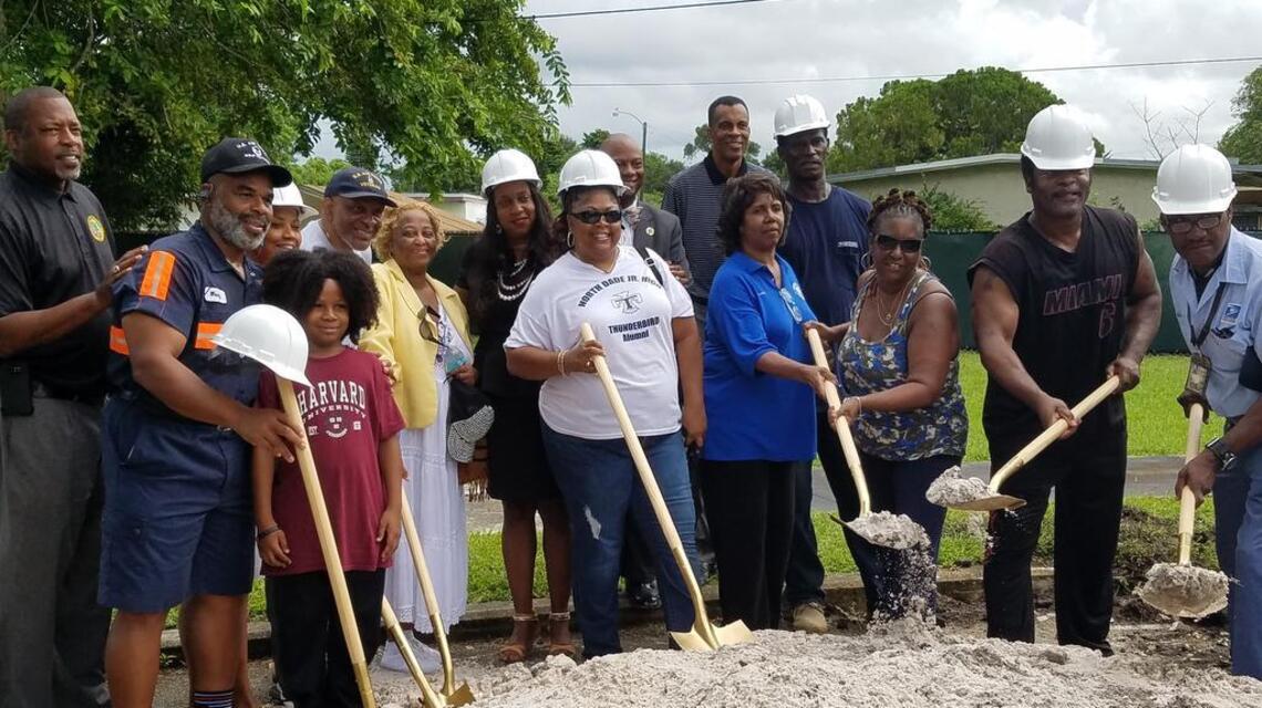 Miami Gardens leaders break ground on Bunche Park Pool project | Miami ...
