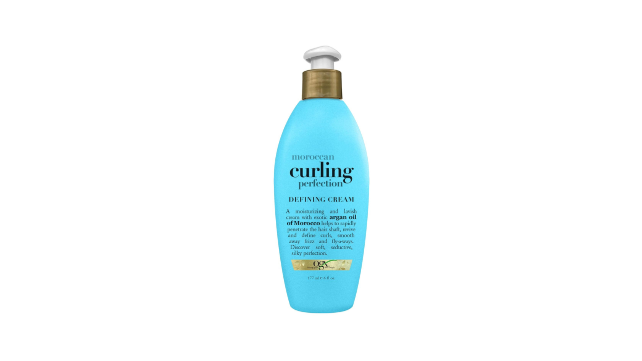 OGX Moroccan Curling Cream: "Delivers Softly Defined Curls"